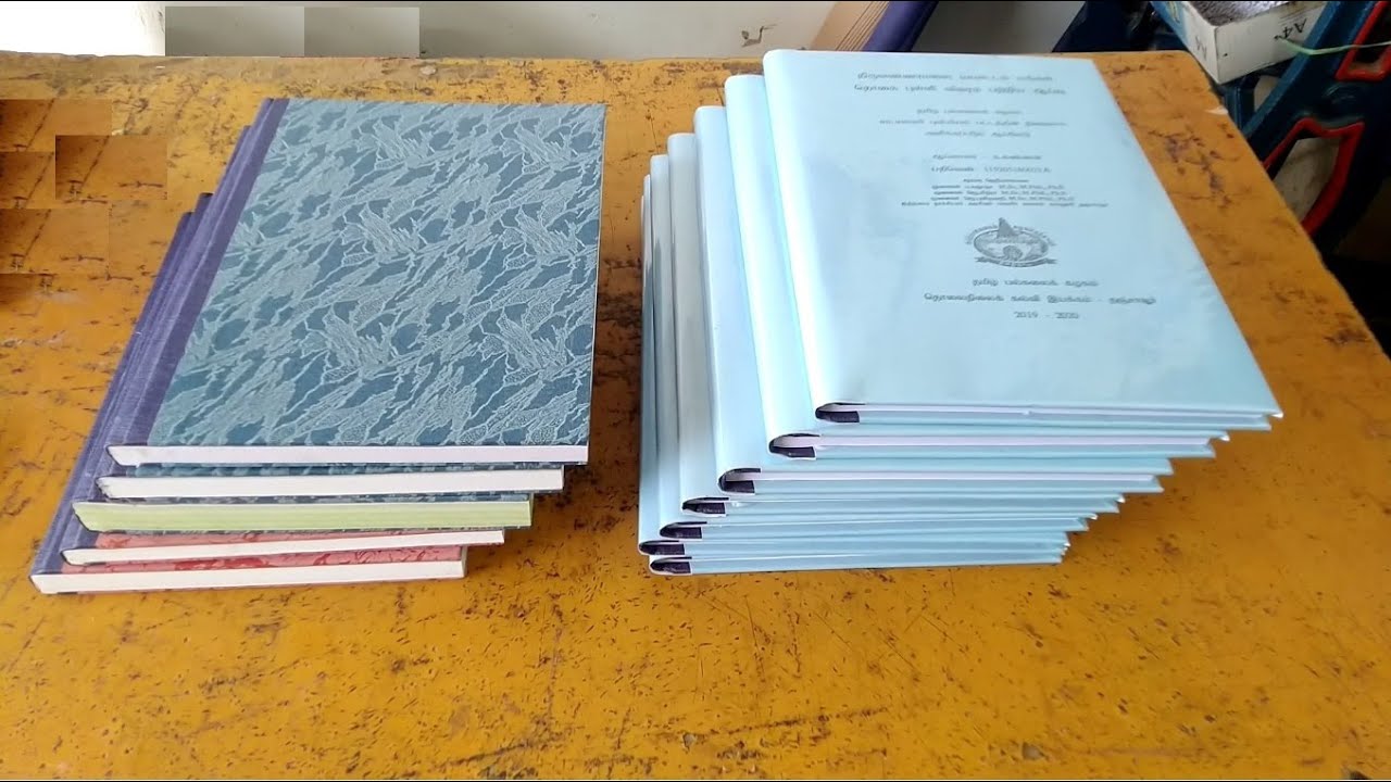 Binding | Project Binding | Thesis Binding | Book Binding | How to make binding