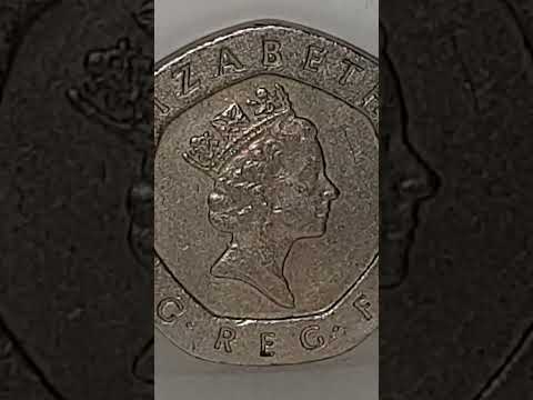 UK 1996 20p Coin #shorts
