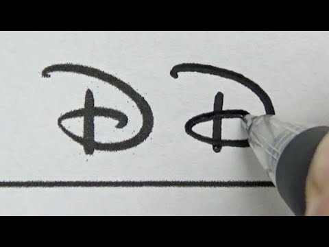 Writing the Walt Disney Font by Hand | 15 Minute Fun