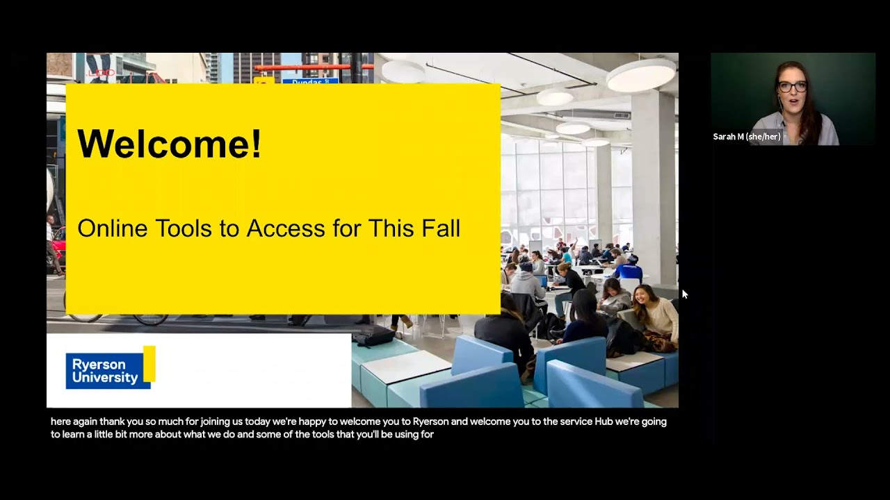 TMU 101: All About Online Services, Supports and Tools