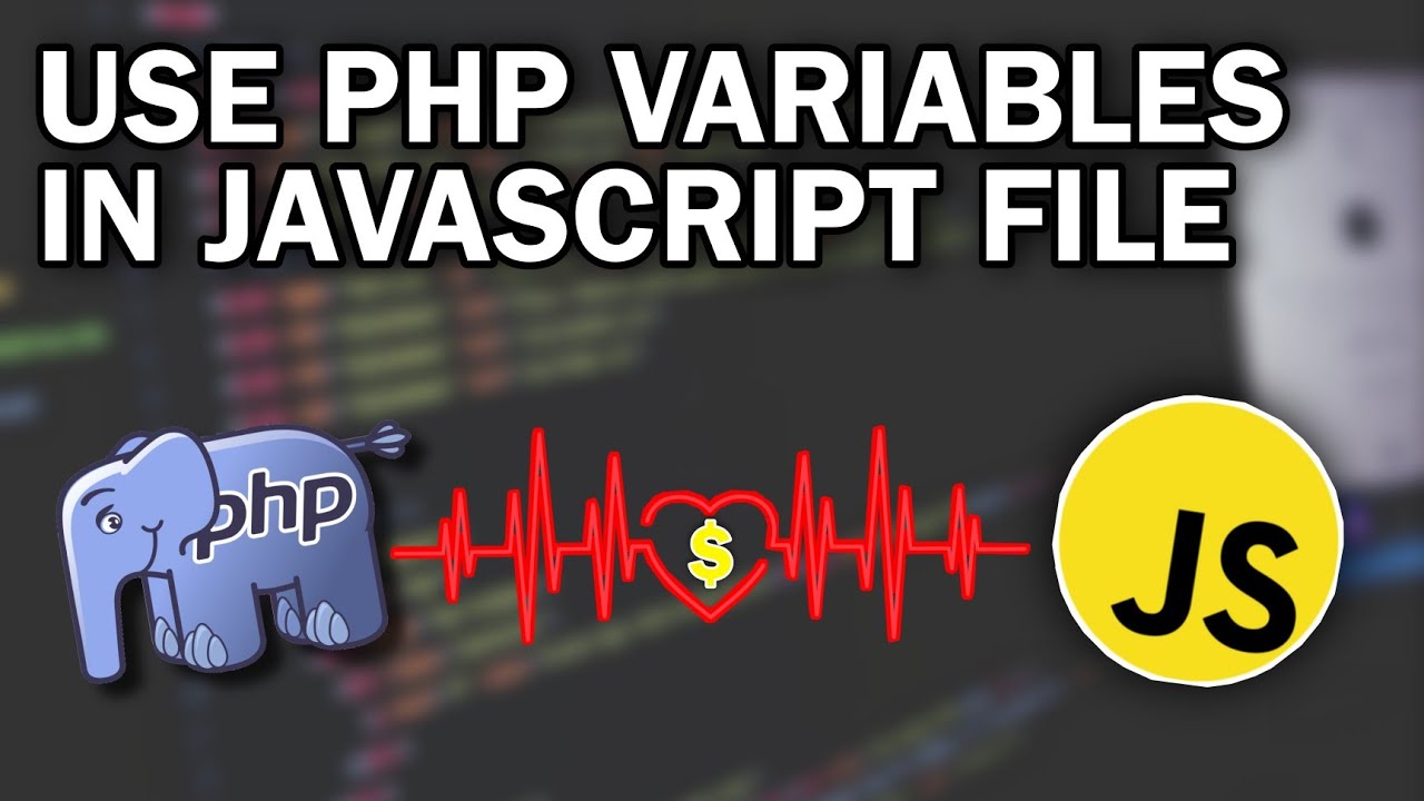 How to use PHP variables in JavaScript - Passing data from PHP to JavaScript without using AJAX