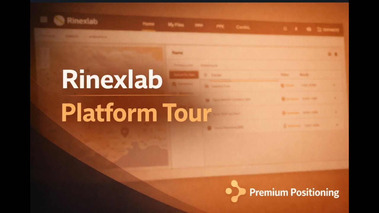 Rinexlab Platform Tour | Getting Started with GNSS Post Processing