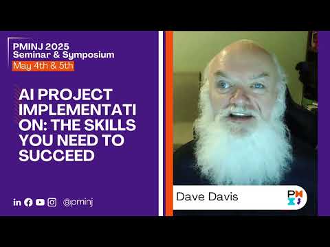 Dave Davis - PMINJ 2025 Seminar and Symposium Speaker Introduction