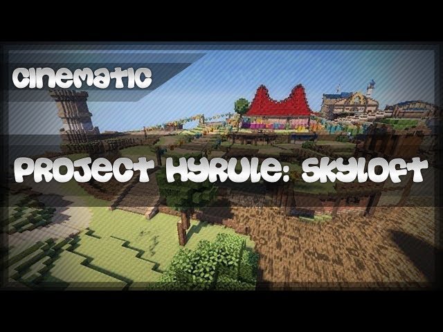 Project Hyrule Presents: Skyloft (WIP) Minecraft Map