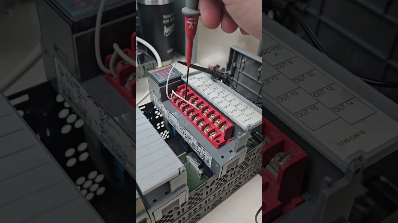 Allen Bradley SLC500 1746-OW16/D Output Module #onestopresource #testing #allenbradley