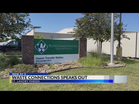 Waste Connections speaks out