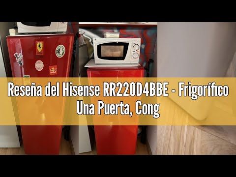 Reseña del Hisense RR220D4BBE - Frigorífico Una Puerta, Congelador Freeze Zone, 165 L de capacidad,