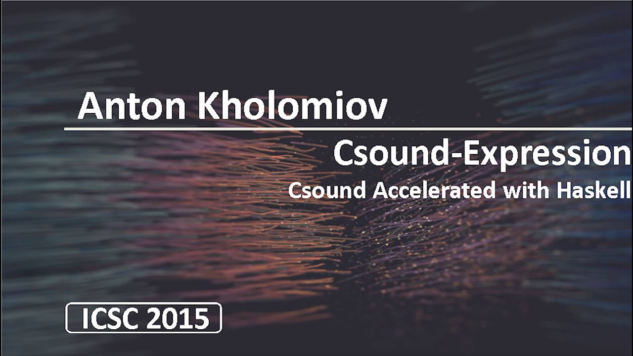 ICSC2015 Anton Kholomiov