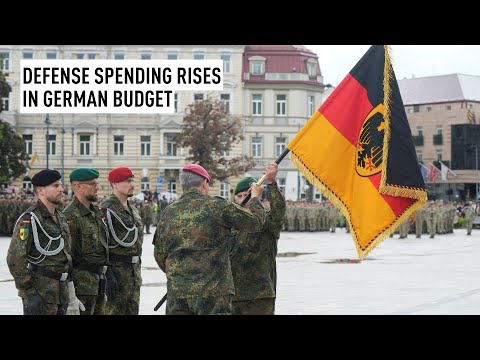 Defense spending rises in German budget