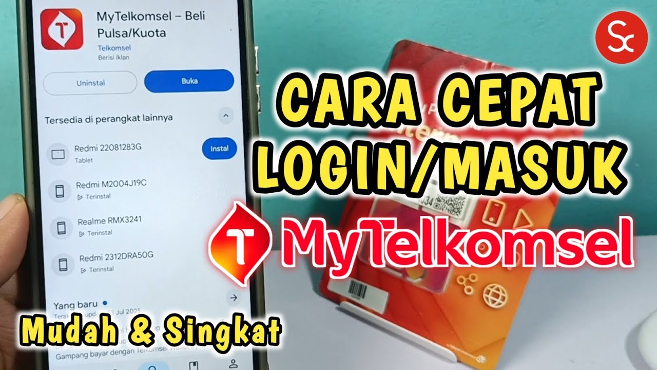HOW TO LOG IN TO THE MYTELKOMSEL APPLICATION | HOW TO REGISTER FOR THE MY TELKOMSEL APPLICATION