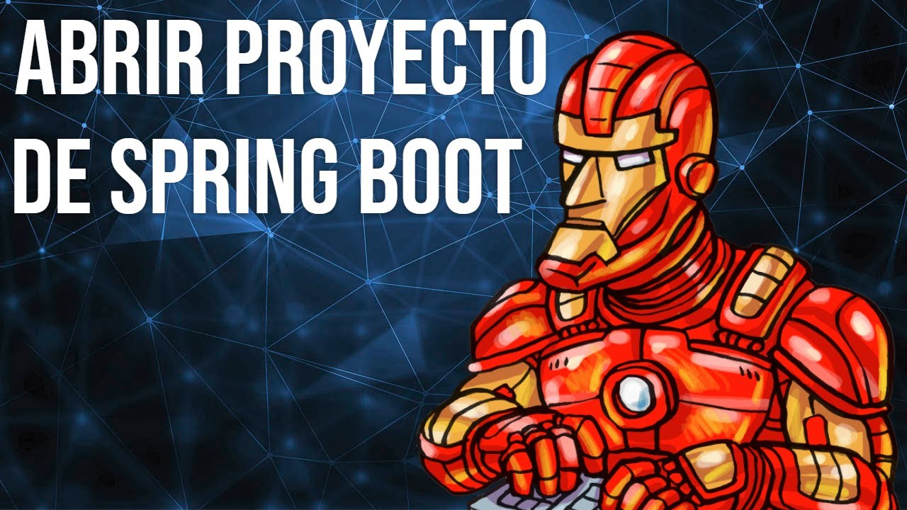 Abrir proyecto de Spring Boot