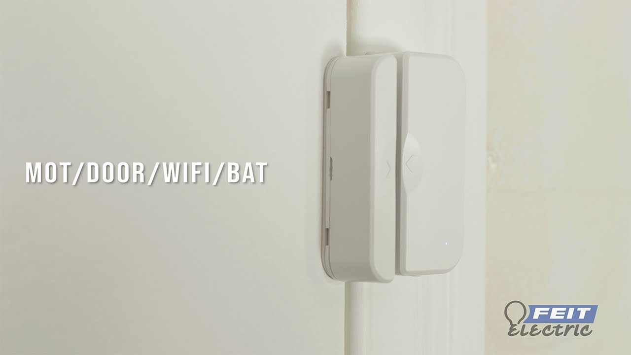 How to Install and Connect the Feit Electric Smart Door/Window Sensor
