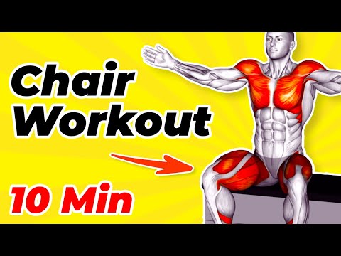 ➜ 10 Day Chair Workout For BELLY FAT LOSS (No Standing)