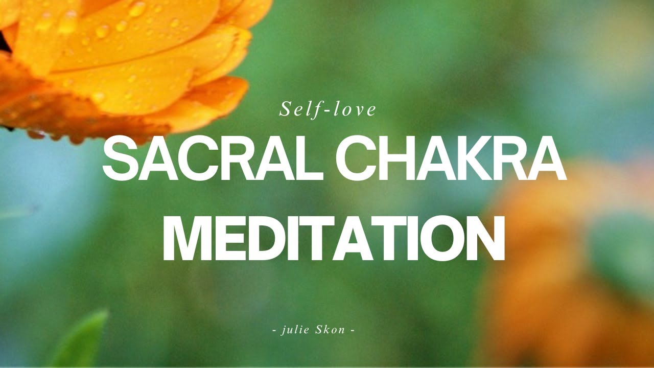 Sacral Chakra Meditation | Self Love & Healing with Water & Rain