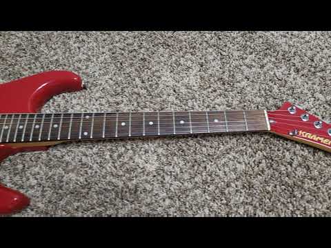 Kramer Aero Star ZX10 1987 Video! | Reverb