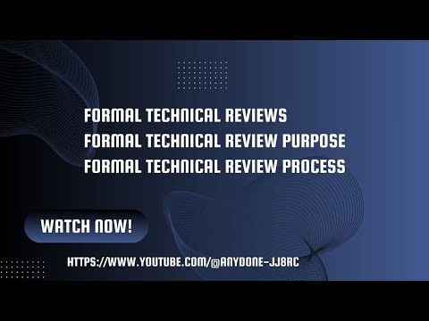 Formal Technical Review | what is formal technical review in software engineering