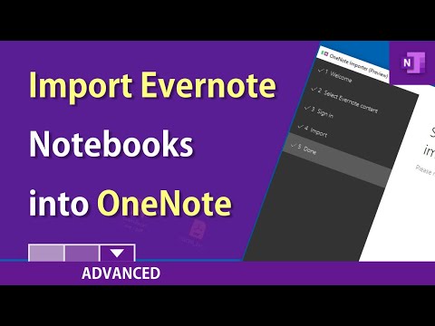 OneNote: How to Import Evernote into OneNote by Chris Menard