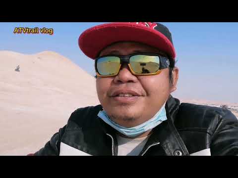 avt trail in the desert of AL hassa Saudi Arabia // just enjoy riding our atv