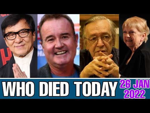 Famous Calebrities Who died On 26 January 2022 | Who Died today | Actors died today