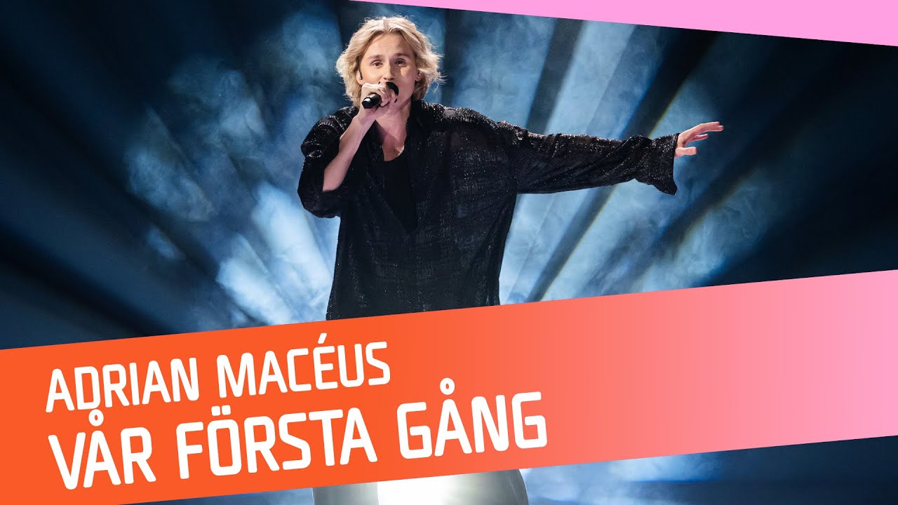 Melodifestivalen 2025: Adrian Macéus - "Vår första gång"