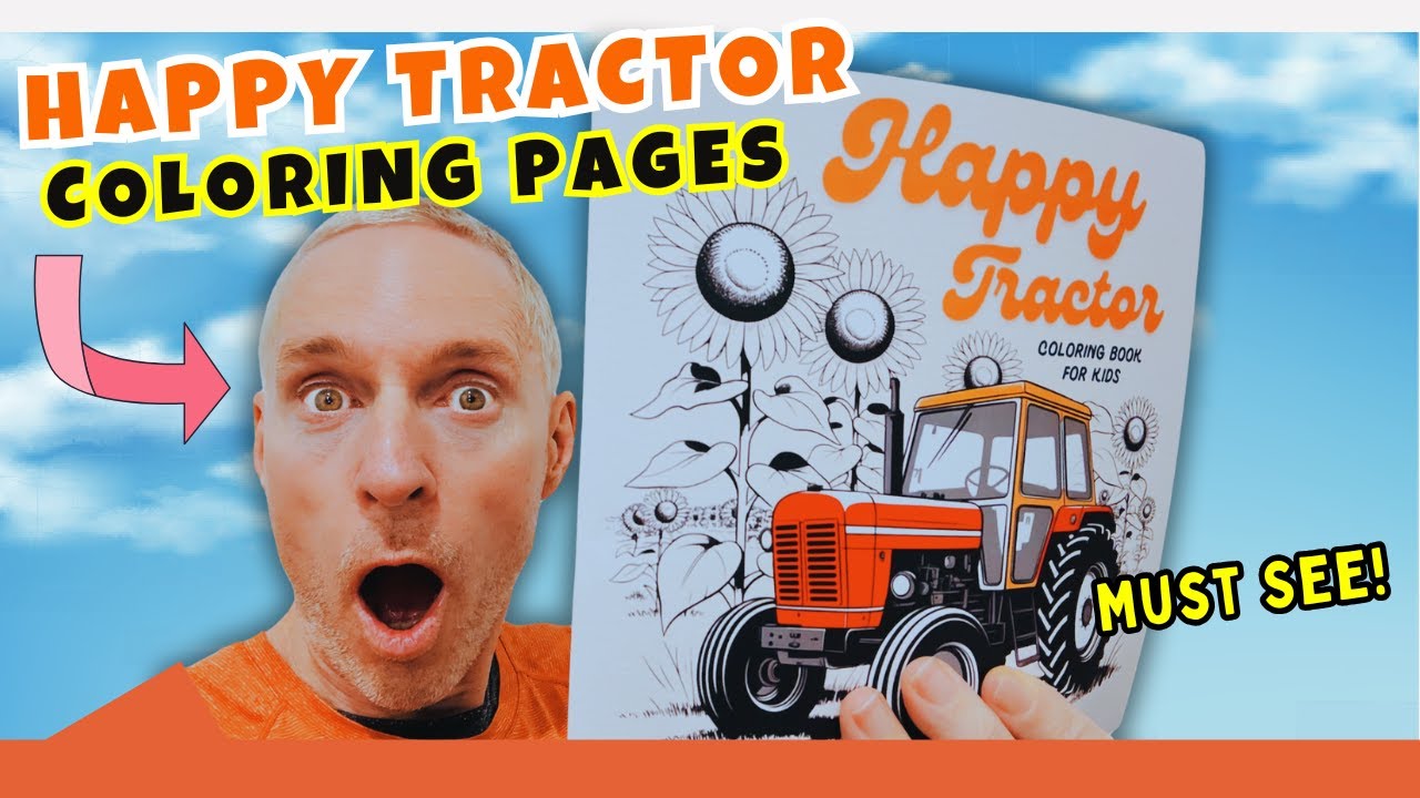 Happy Tractor Coloring Page – Quick Walkthrough!
