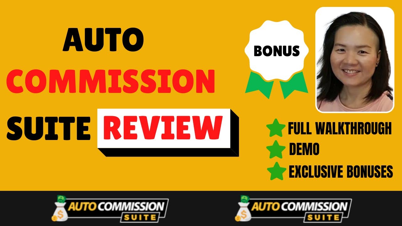 Auto Commission Suite Review