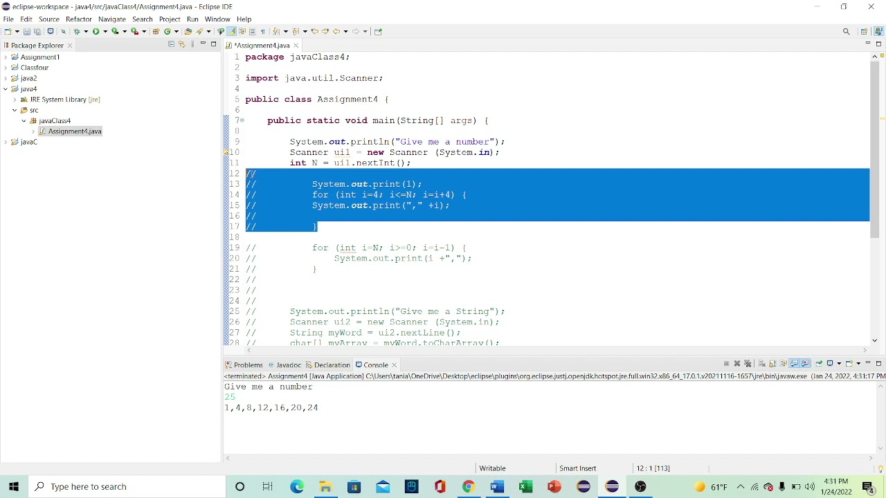 Assignment4|| #techfios #javaassignment