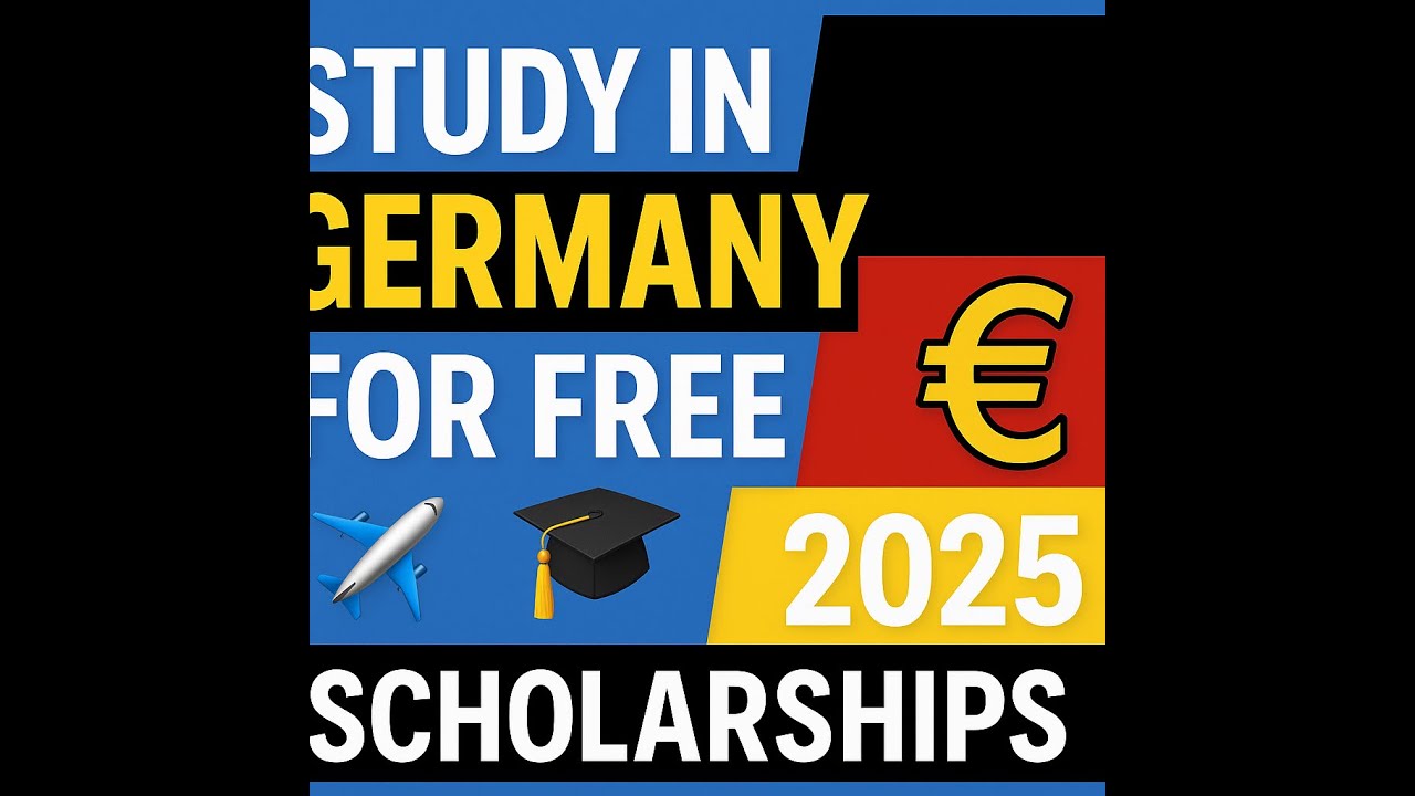 Top 5 Scholarships in Germany 2025 🇩🇪 | Fully Funded & Open to ALL International Students!