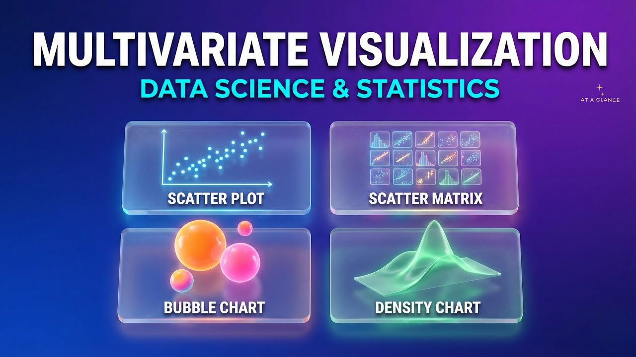 Multivariate Visualization Explained | Scatter Plot, Pair Plot, Bubble Chart & Density Plot - AI