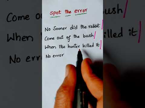Spot the error-1 || English Grammar || Golden Rules || English || Competitive Exams | SSC CGL | BANK