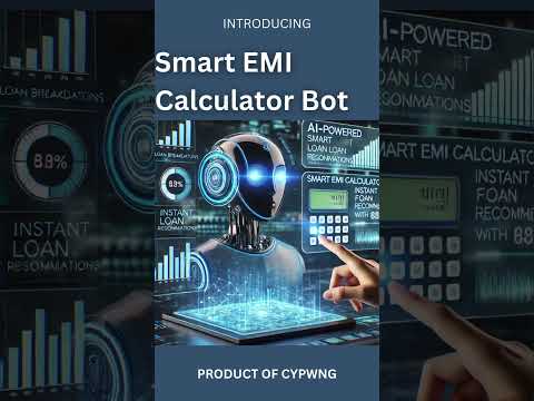 LendFundZ Smart EMI Calculator Bot! #aiinnovation #emicalculator #smartfinance #LendFundZ