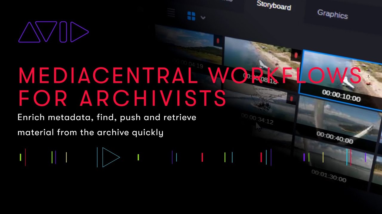 Avid MediaCentral Workflows for Archivists