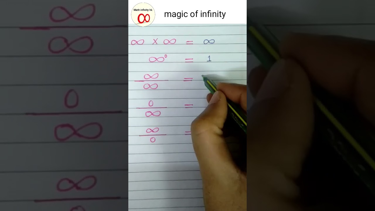 infinity 🎯 Math infinity hk #infinity #maths #shorts #trendingshorts