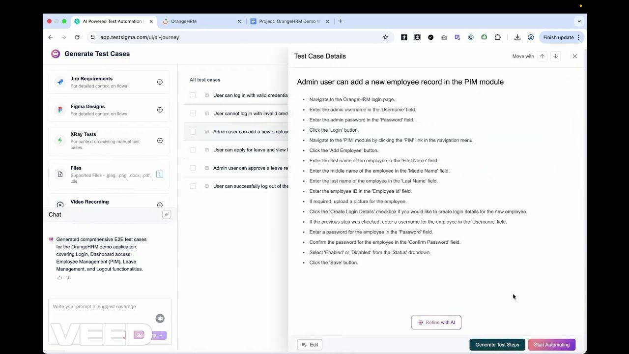 Agentic Solution That Writes Your Test Cases (Manual & Automation) @Testsigma Atto's AI Coworker