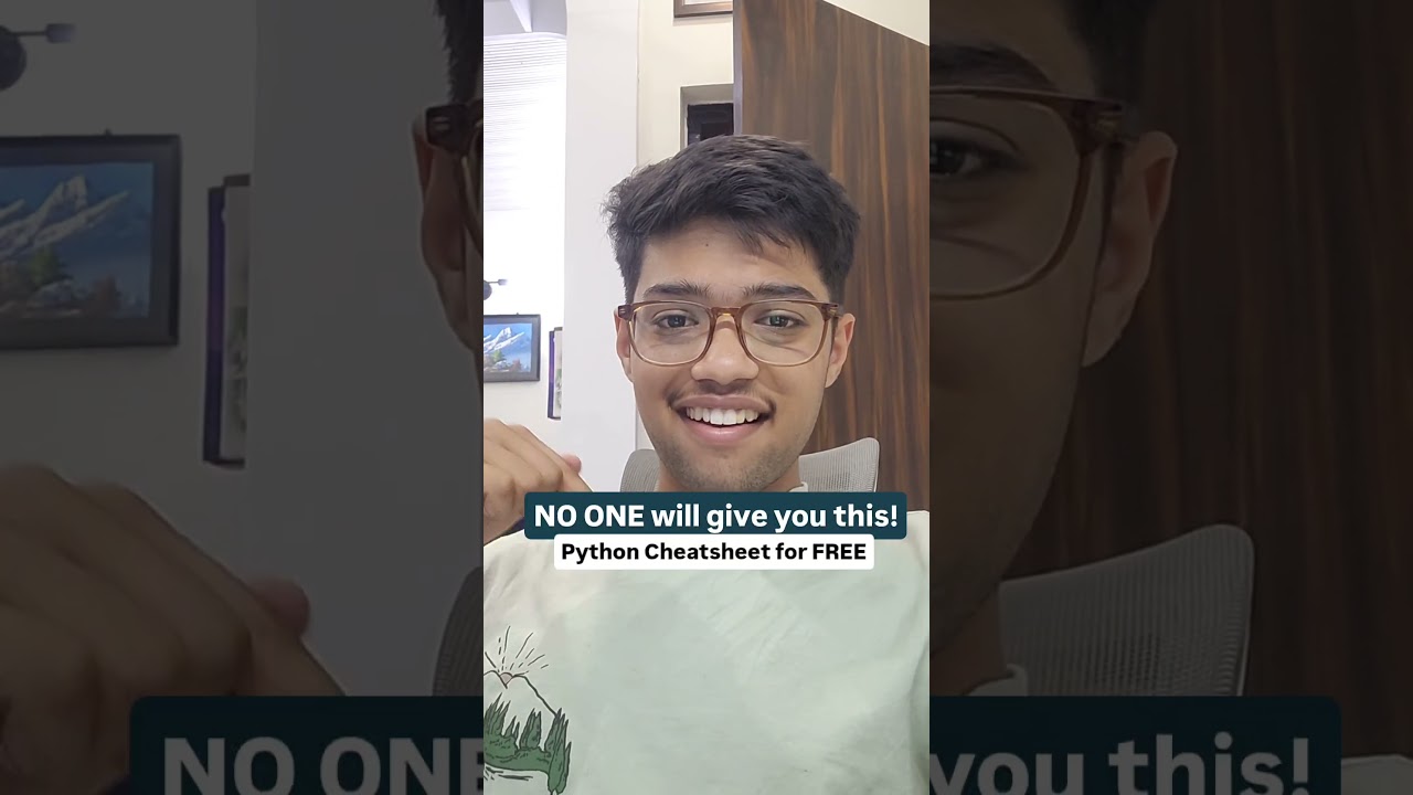 Best Python Cheatsheet! #python #cheatsheet #pythonprogramming #pythontutorial