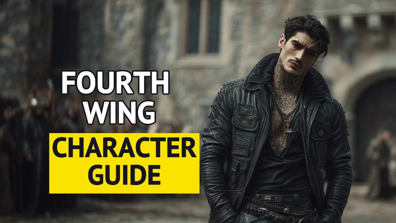 Who's Who in Fourth Wing? Your Character guide!