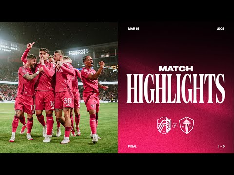 Löwen Golazo & Another Clean Sheet | St. Louis CITY SC 1-0 Seattle Sounders | MATCH HIGHLIGHTS