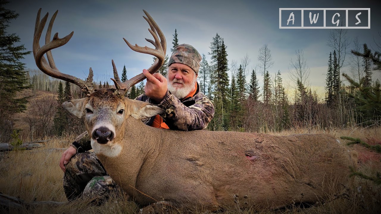Trophy Whitetail Deer Hunting with AWGS in Alberta, Canada - A New Camp Record