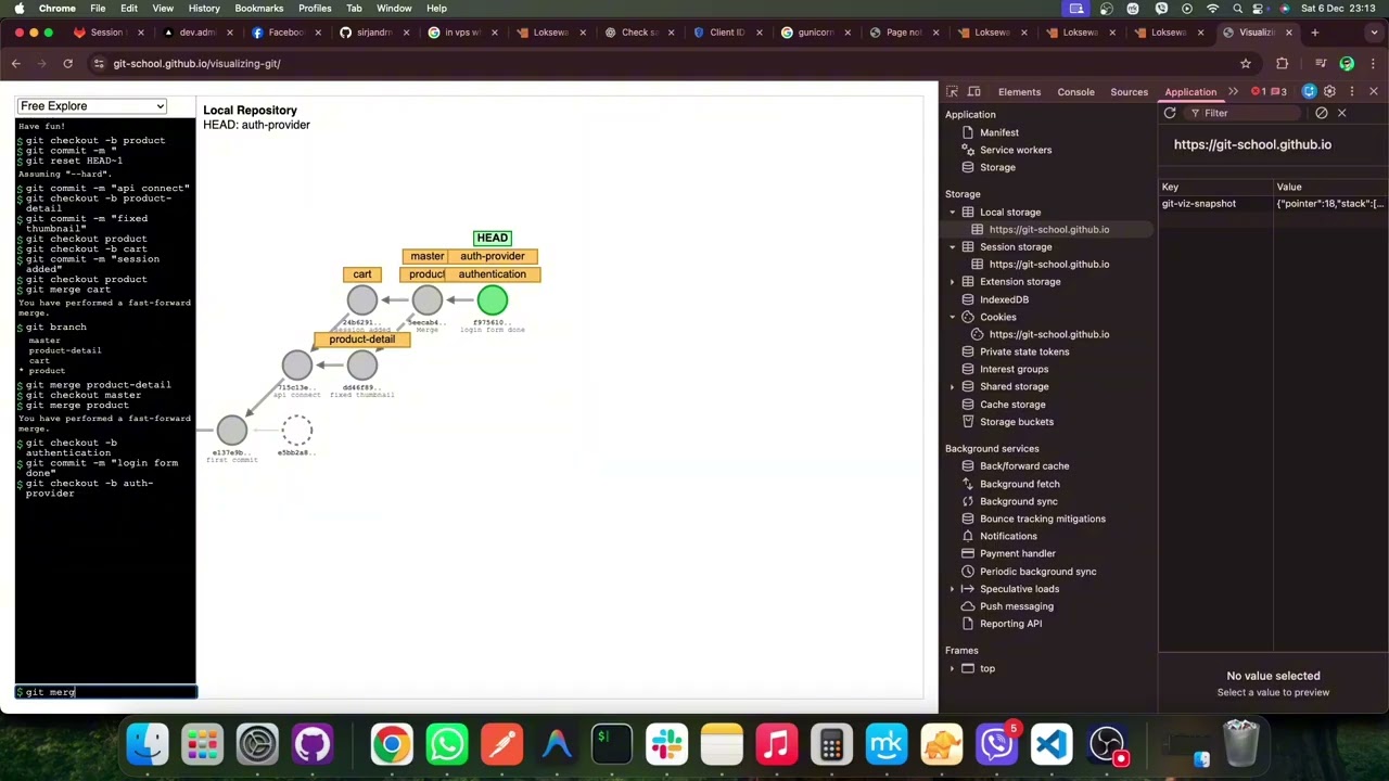 Git & GitHub Explained Visually! | Learn Git with Live Diagrams (Visualization Tool)