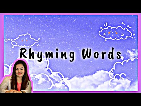 RHYMING WORDS WITH SIMILAR ENDING SOUND | Cher Ey Bi Si