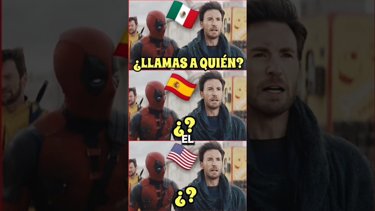 DEADPOOL: ¿LLAMAS A QUIÉN? #deadpool3 #antorchahumana #llamasami #latino