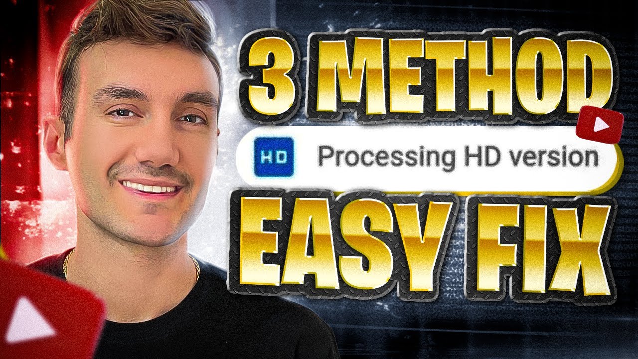 How To Fix Processing HD Version Stuck On Youtube! [2025]✅