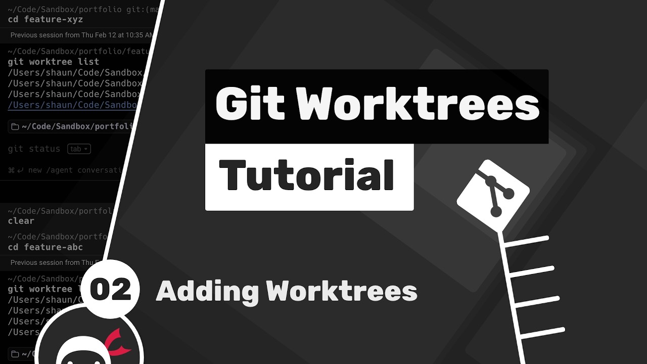 Git Worktrees Tutorial #2 - Adding Git Worktrees