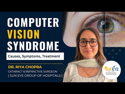 Digital eye strain, Computer vision syndrome treatment #eyestrain #cvs #suneyecafe