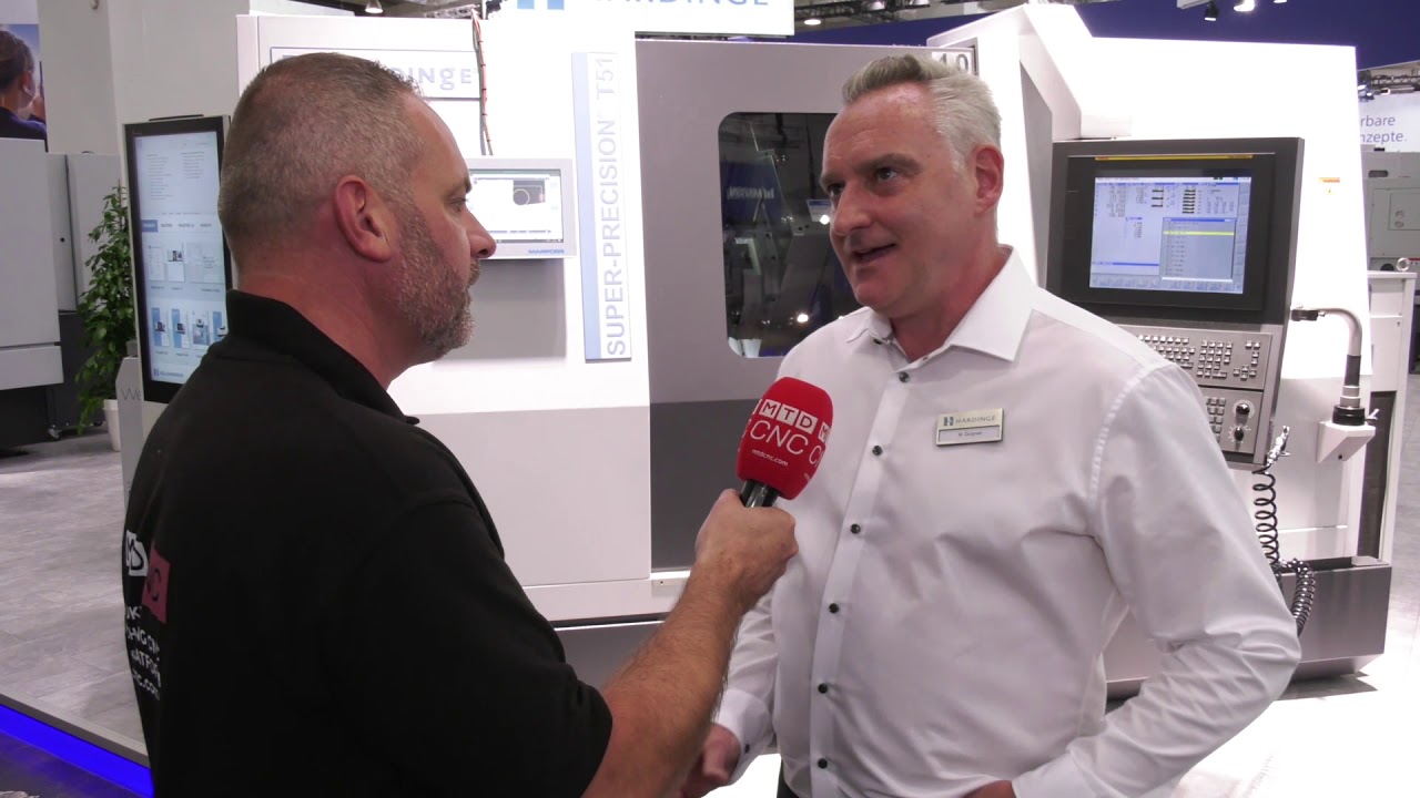 Achieve sub 5 micron tolerances with Hardinge T51 Super Precision machining