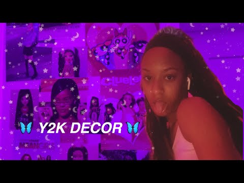 DIY y2k aesthetic wall decor (free and easy)