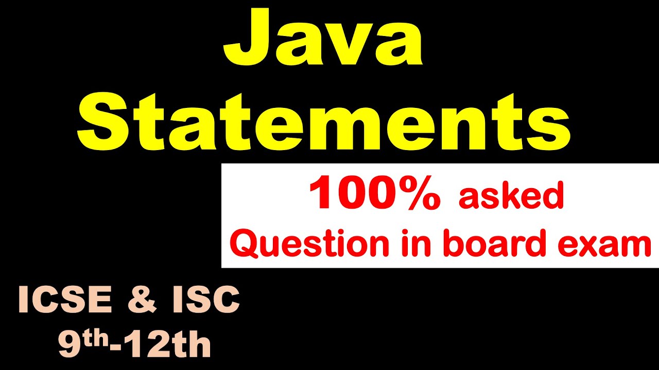 Java Statements | Convert Mathematics expression to Java Code