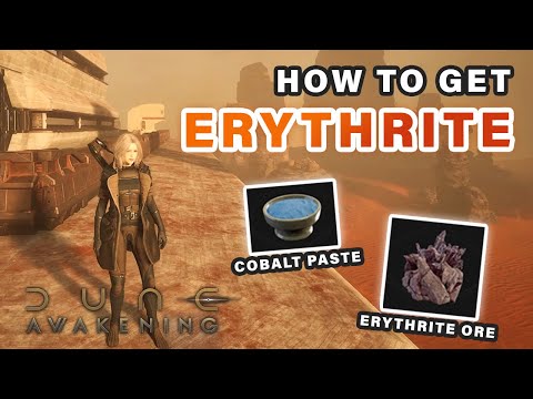 How to find Erythrite Crystal (Cobalt Paste) | Resource Location ► Dune: Awakening