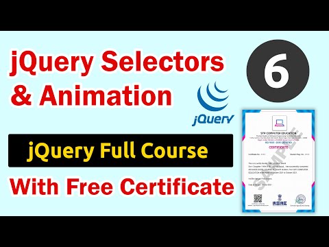 Learn jQuery Selectors and Animation - Mind Luster