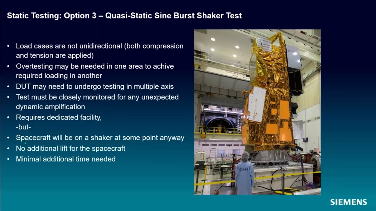 Quasi Static Sine Burst Testing